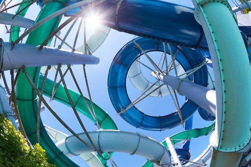 Tikibad - Waterpark en glijbanenparadijs op Duinrell