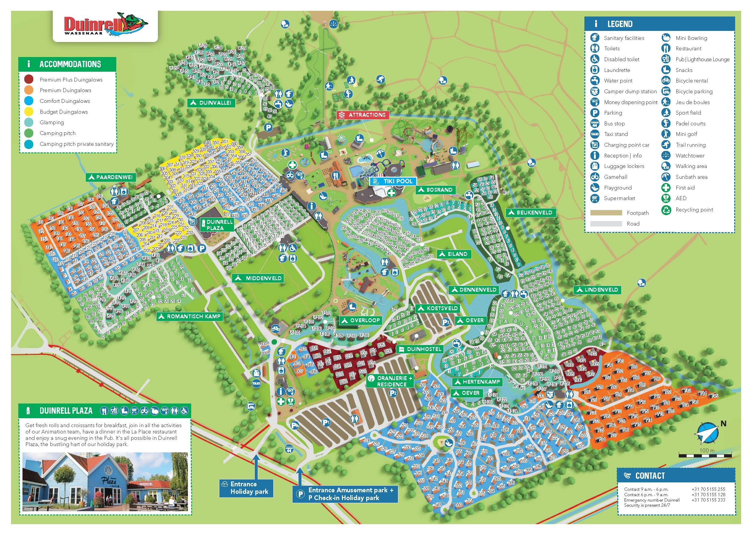 Park Map - Holiday Park Duinrell